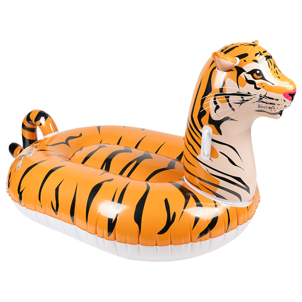 Buy AirMyFun - Giant Tiger Float - Yellow - Inflatable Pool Float in ...