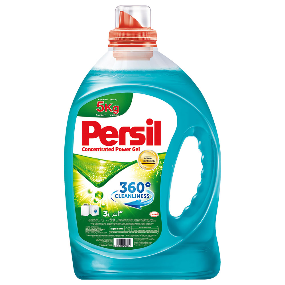 Persil - Low Foam Power Gel Laundry Detergent 3L | Buy at Best Price ...