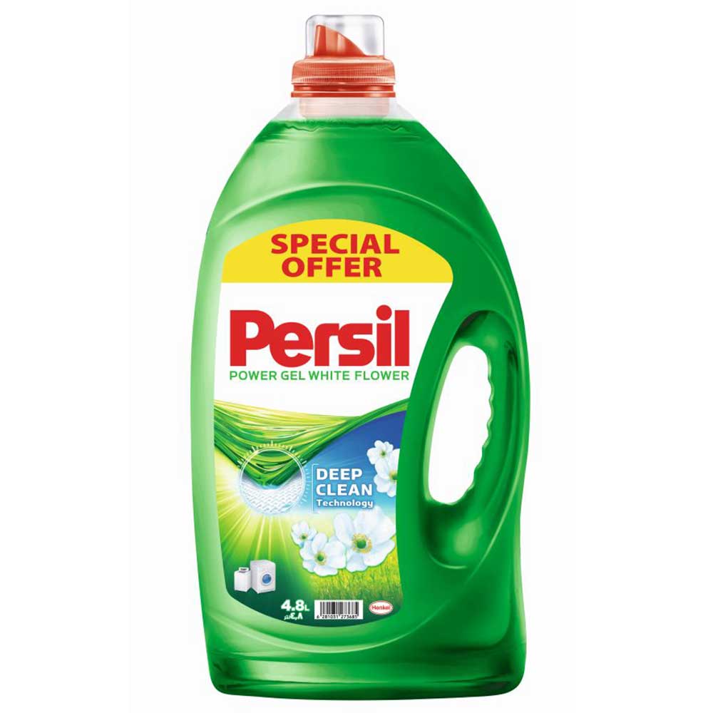 Buy Persil White Flower Laundry Detergent Gel 4.8L in KSA | Mumzworld