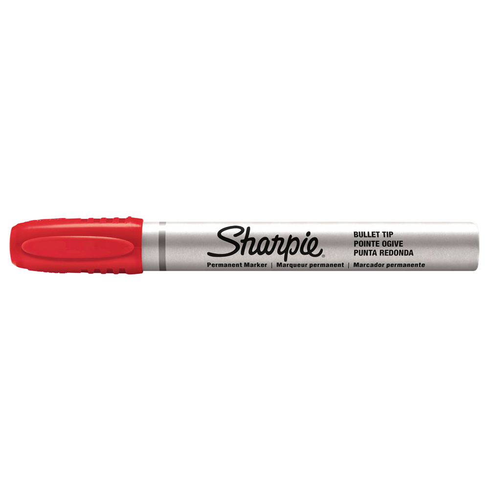 Sharpie Permanent Marker Small Bullet Tip Red | Buy at Best Price from ...