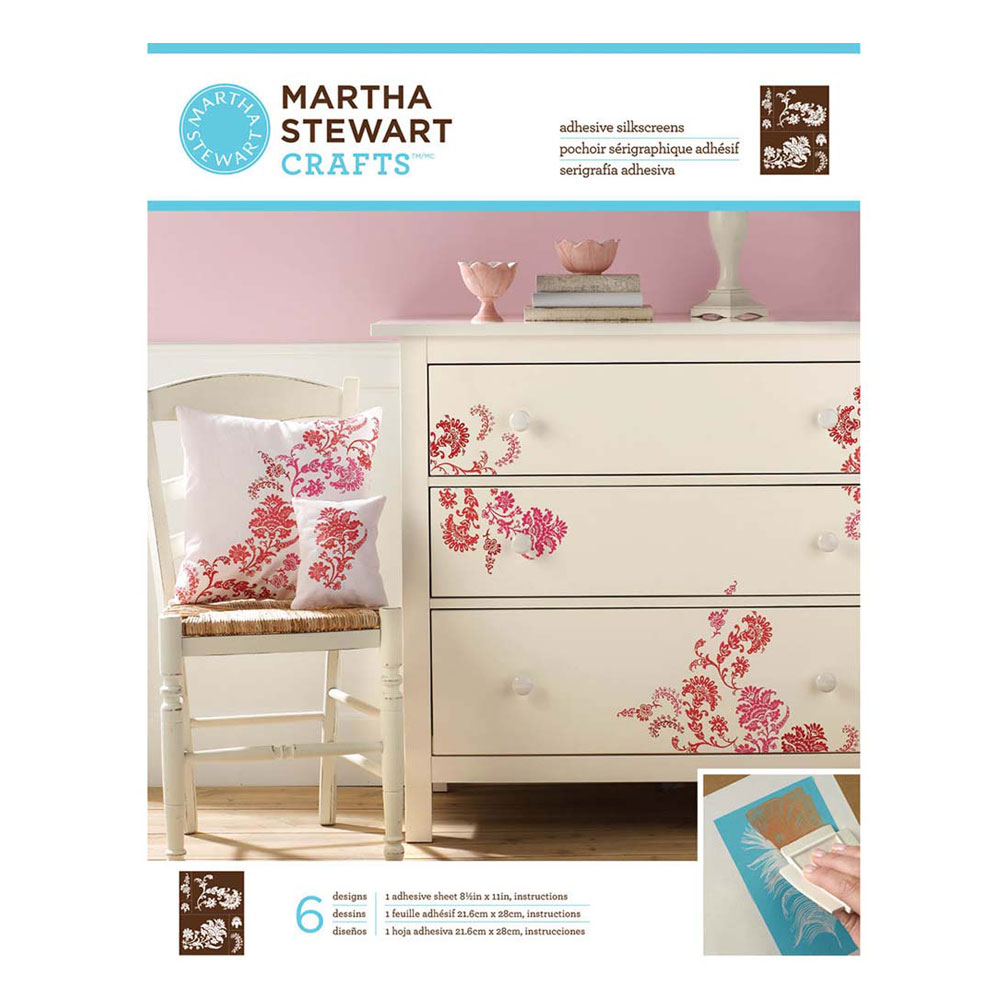 Buy Martha Stewart - Adhesive Silkscreen - Exotic Blossoms in Oman ...