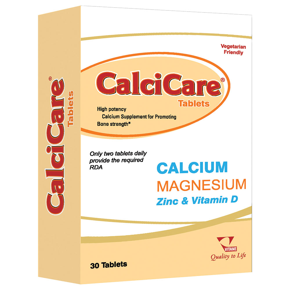 Vitane - Calcicare Tablets - 30's | Buy at Best Price from Mumzworld