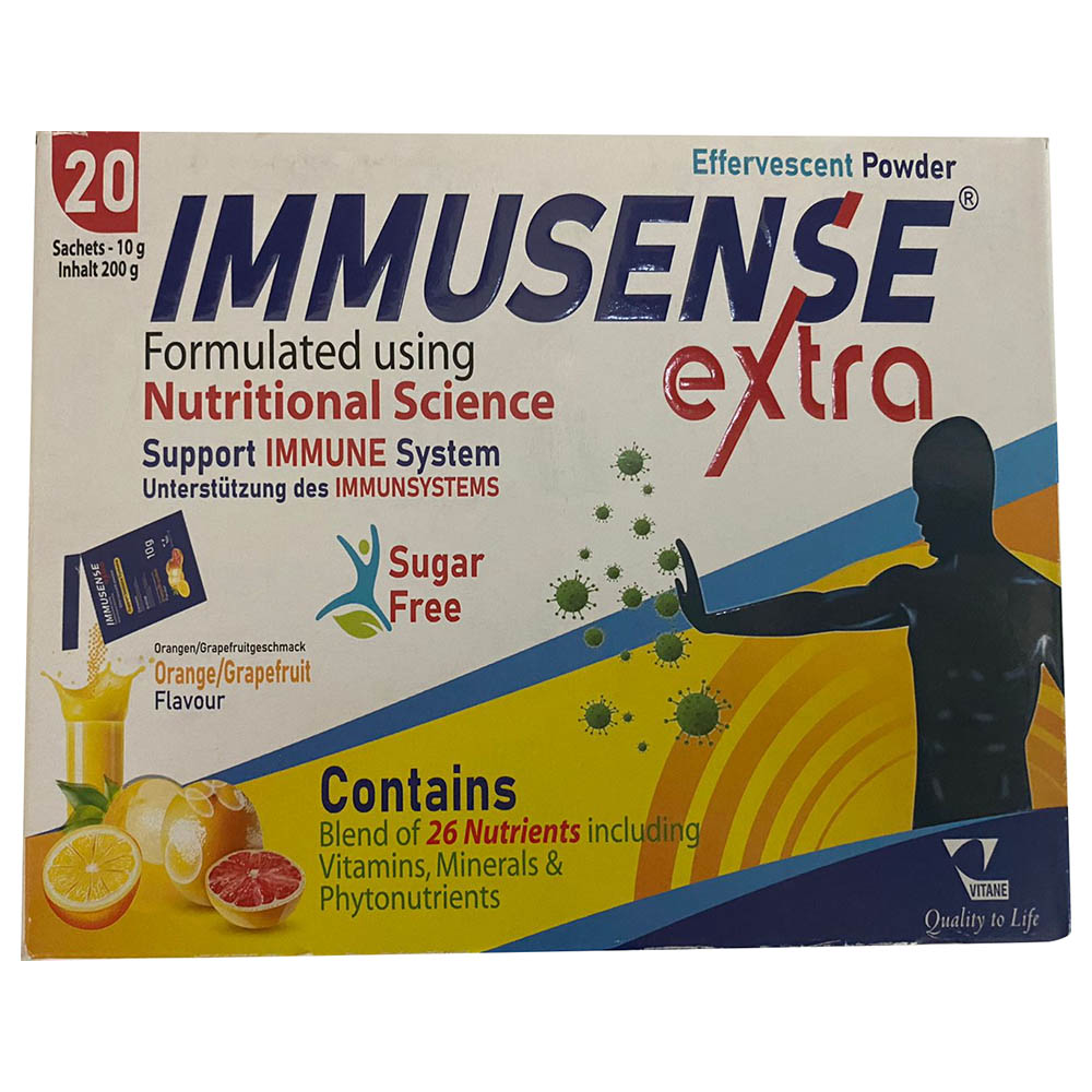 Buy Vitane - Immusense Extra Effervescent Powder in UAE | Mumzworld