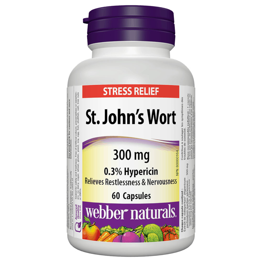 Buy Webber Naturals - St.John's Wort 300mg Capsules - 60pcs in UAE ...