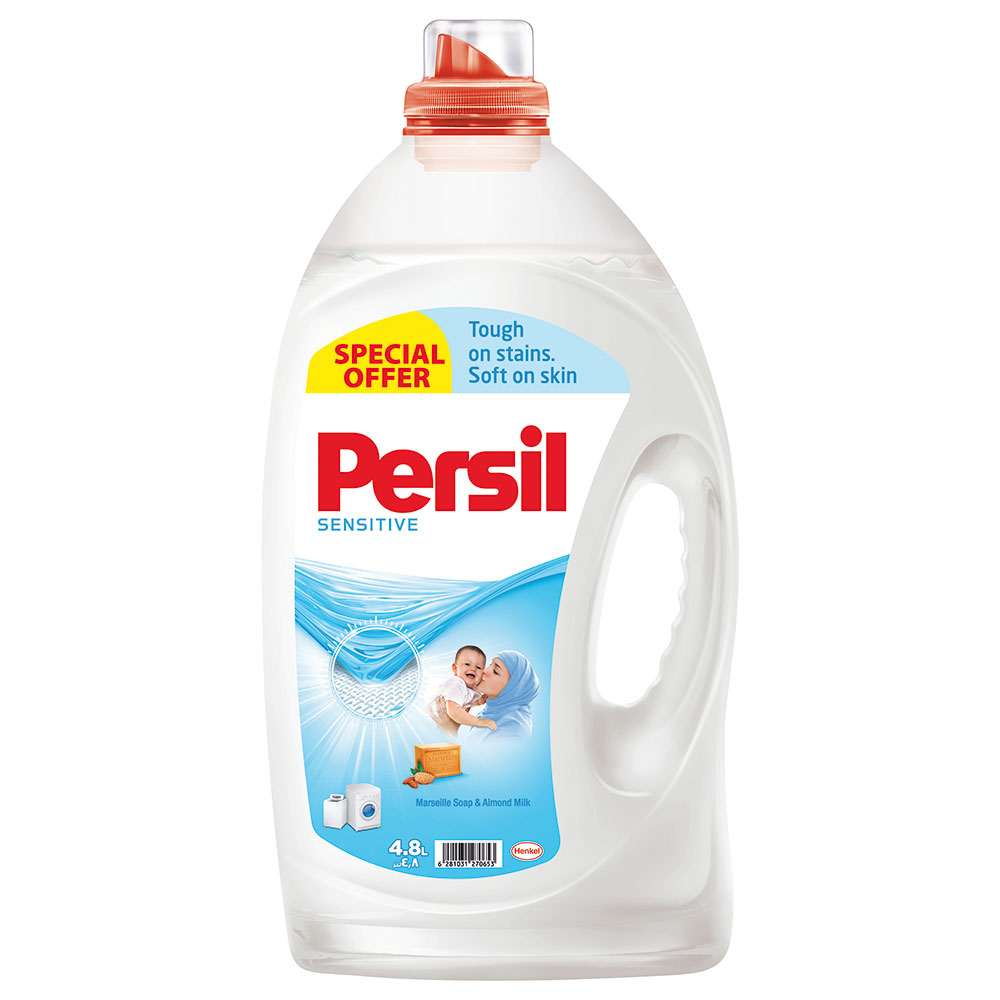 Buy Persil - Gel Sensitive Detergent 4.8L in UAE | Mumzworld