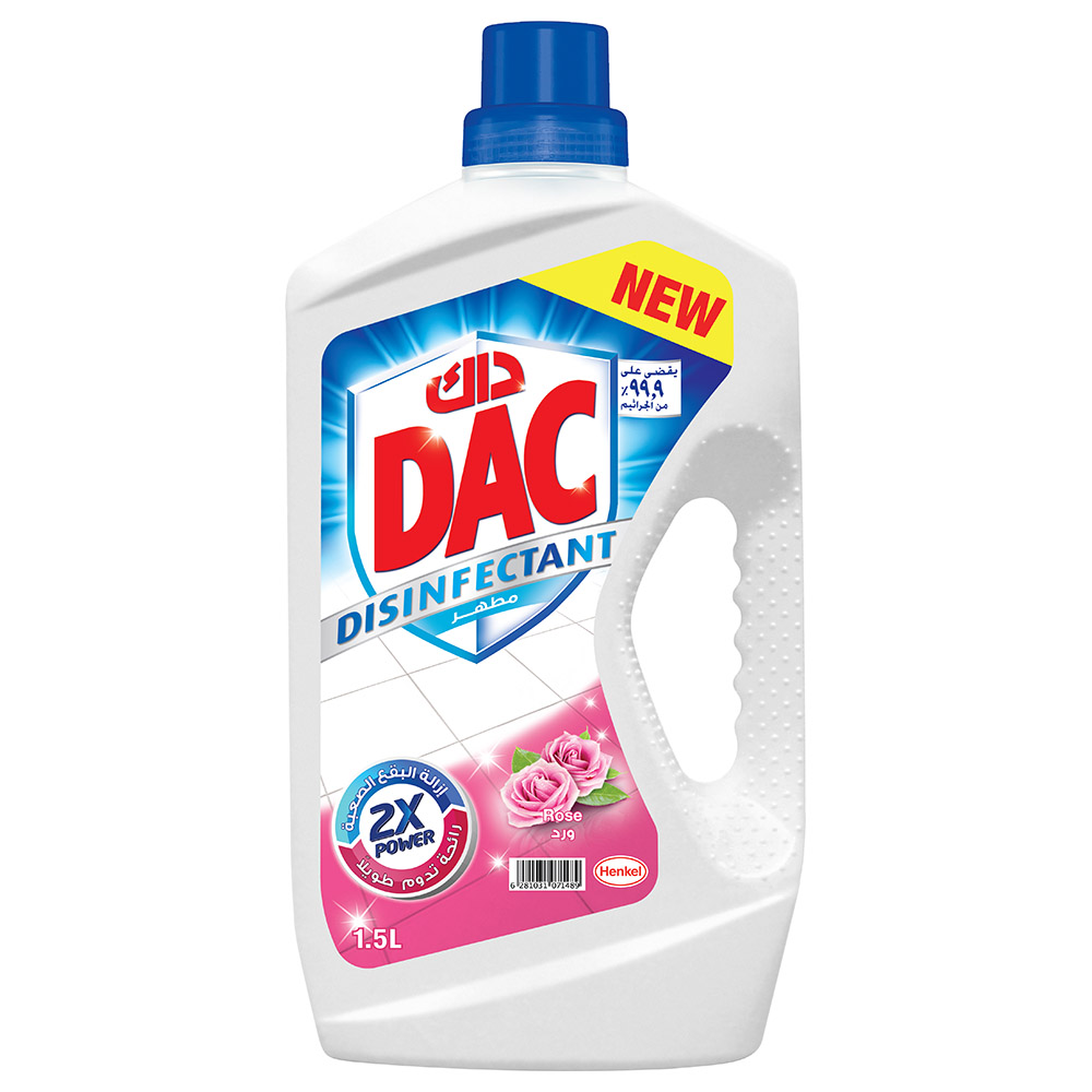 Buy DAC - Disinfectant Cleaner Rose - 1.5L in UAE | Mumzworld