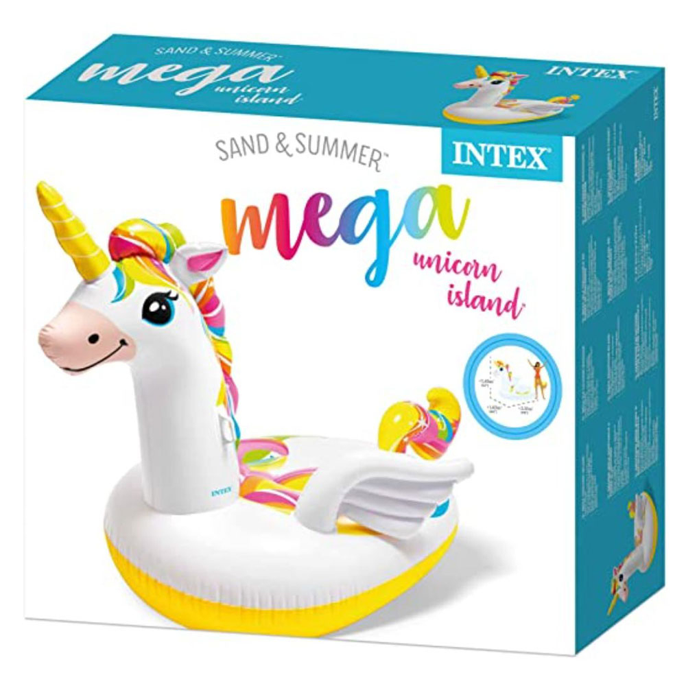 Buy Intex - Mega Unicorn Island - White - Inflatable Pool Float in UAE ...
