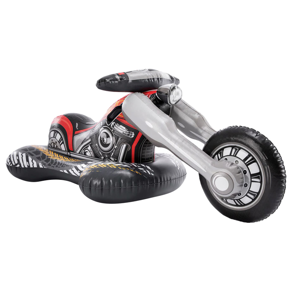 Buy Intex - Cruiser Motorbike Ride-On - Inflatable Pool Float - Grey in ...