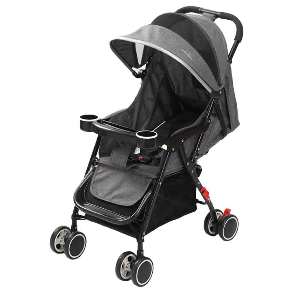Buy Hababy - H3 Lightweight Baby Stroller - Grey in KSA | Mumzworld