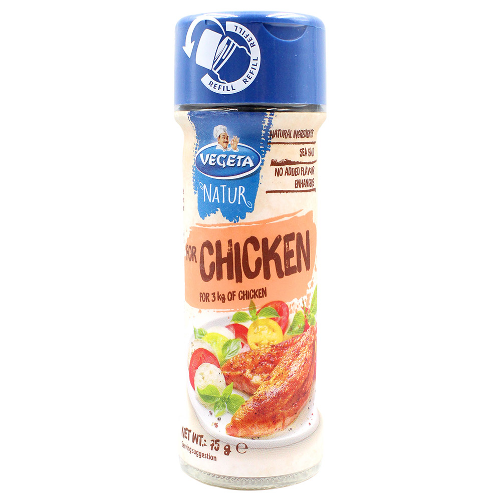 Vegeta - Natur Glass Jar Chicken Seasoning Mix 75g | Buy at Best Price ...