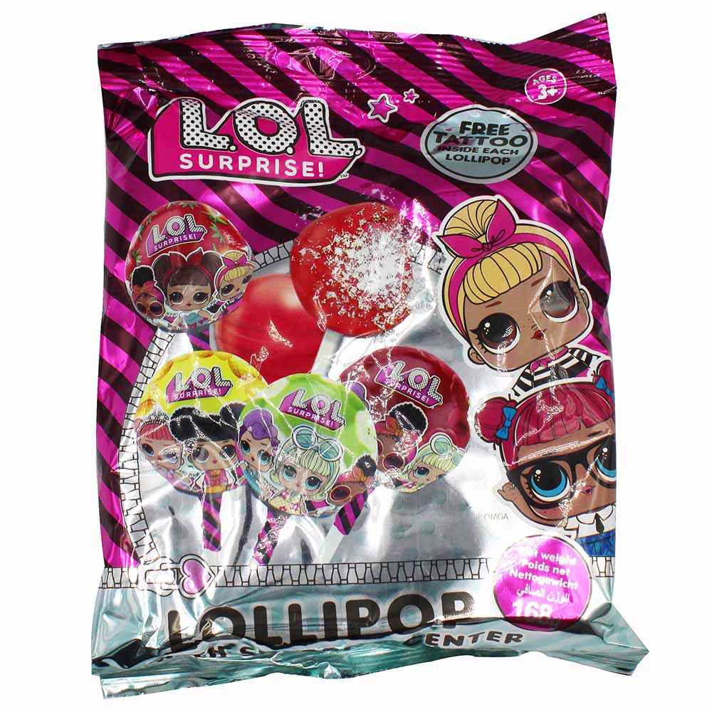 LOL Surprise - Lollipop Pack 168g x 3 Packs | Buy at Best Price from ...