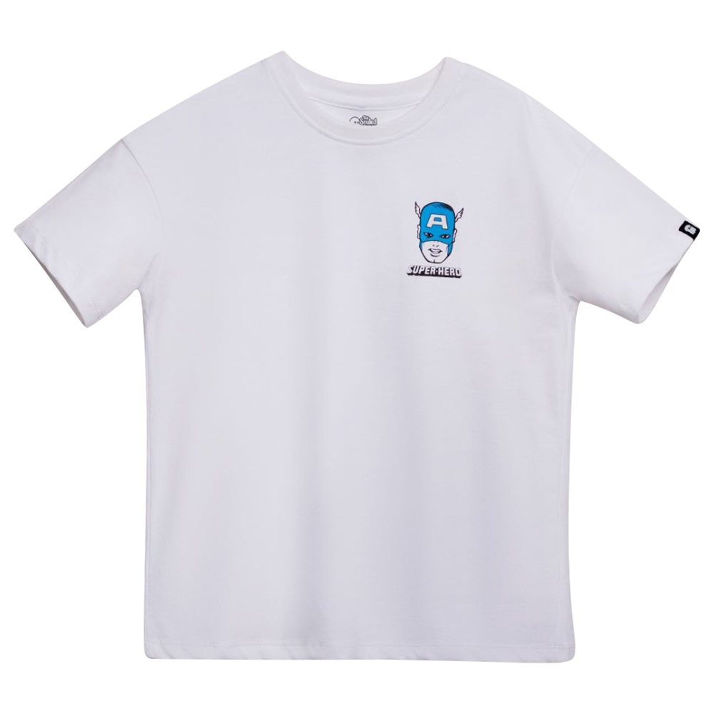 Buy The Souled Store - Boys Superpower Oversized T-Shirt - White in UAE ...