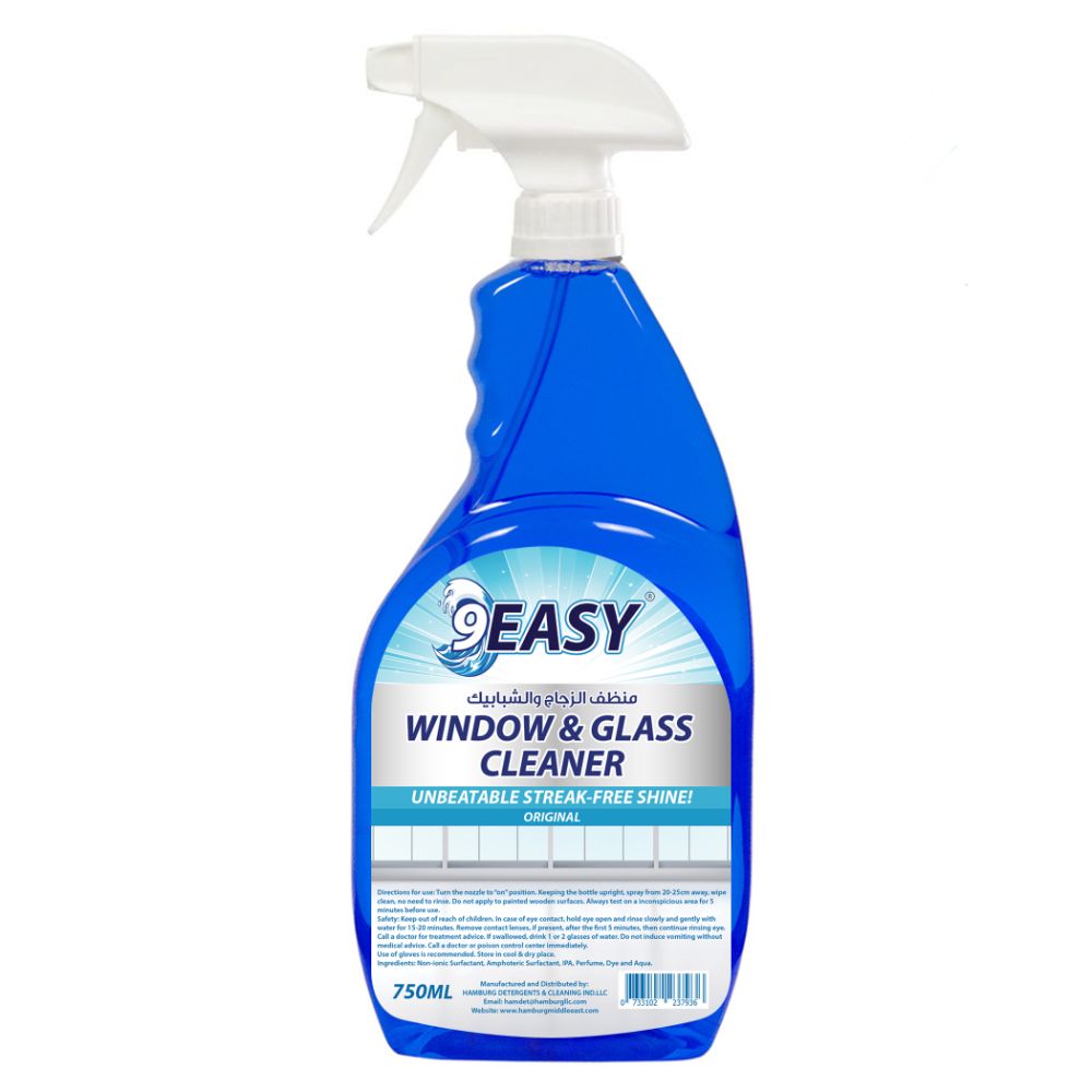 Buy 9EASY - Window & Glass Cleaner 750ml in UAE | Mumzworld