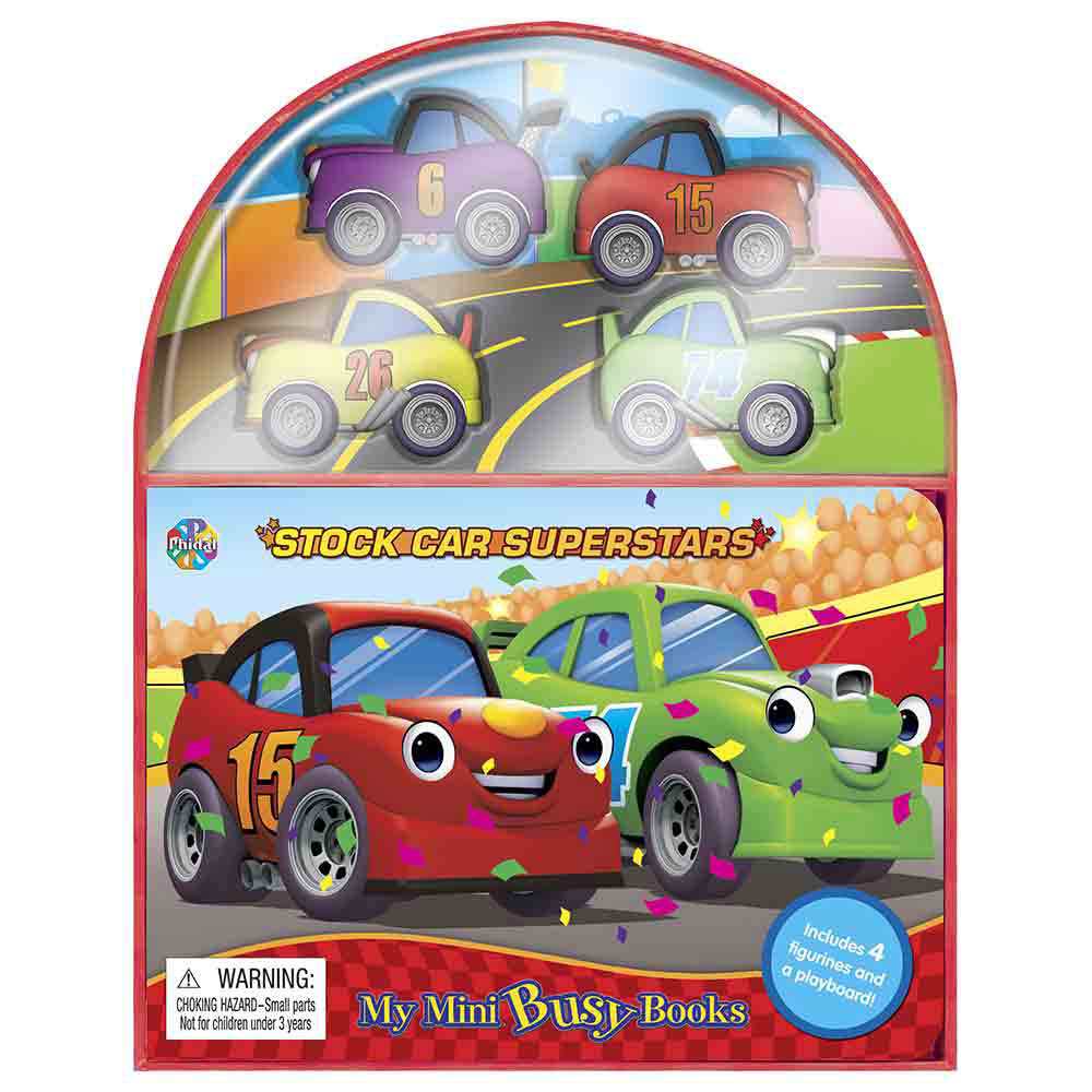Buy Race Cars Mini Busy Book in KSA | Mumzworld