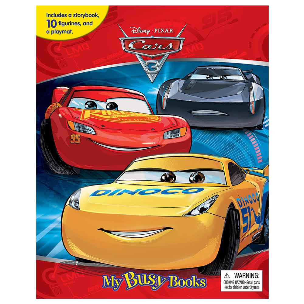Disney Cars 3 My Busy Book | Buy at Best Price from Mumzworld