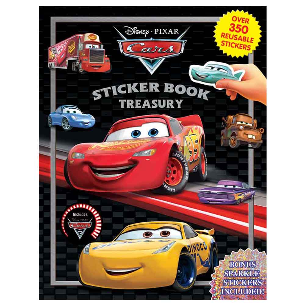 Disney Cars Sticker Book Treasury | Buy at Best Price from Mumzworld
