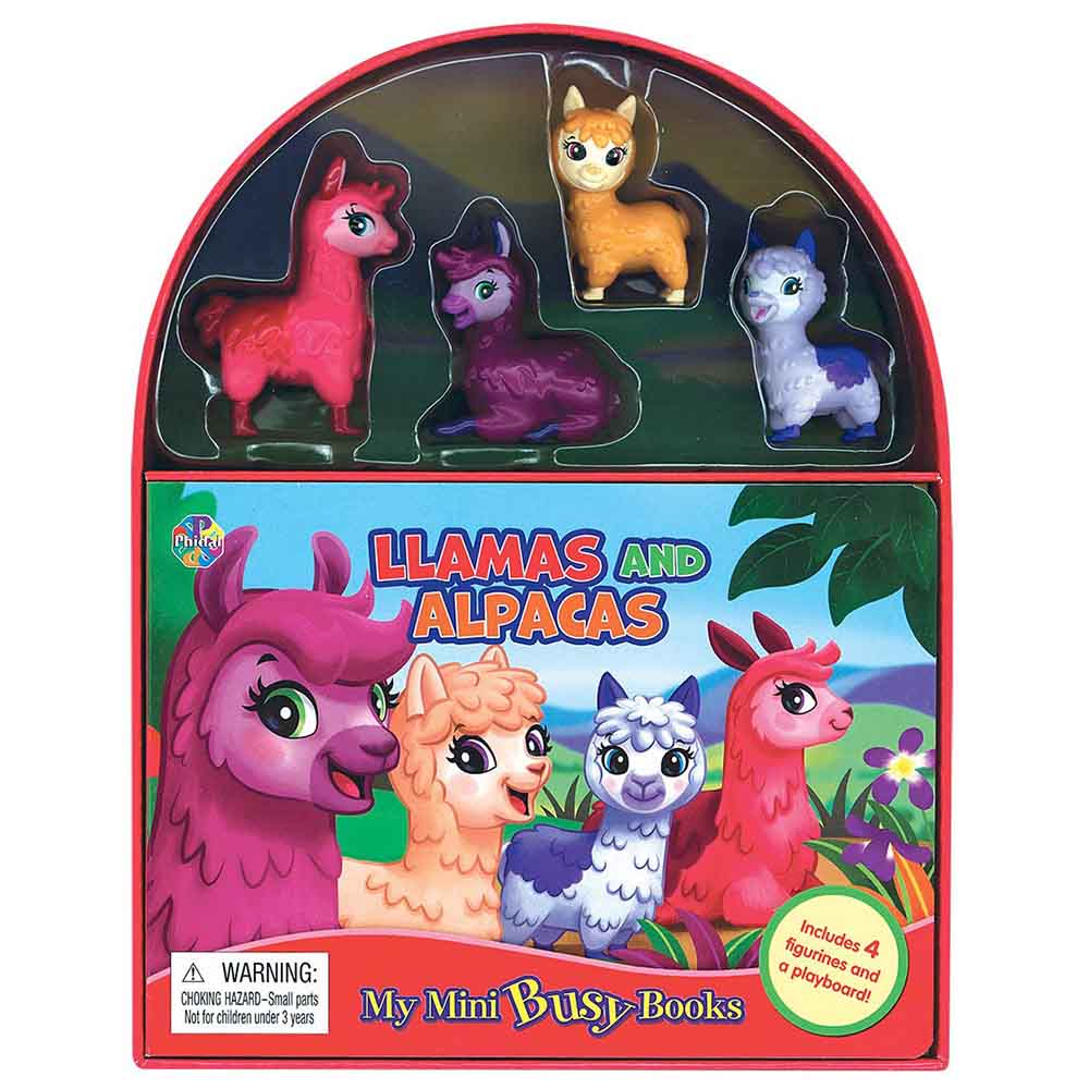 Llamas My Mini Busy Book | Buy at Best Price from Mumzworld