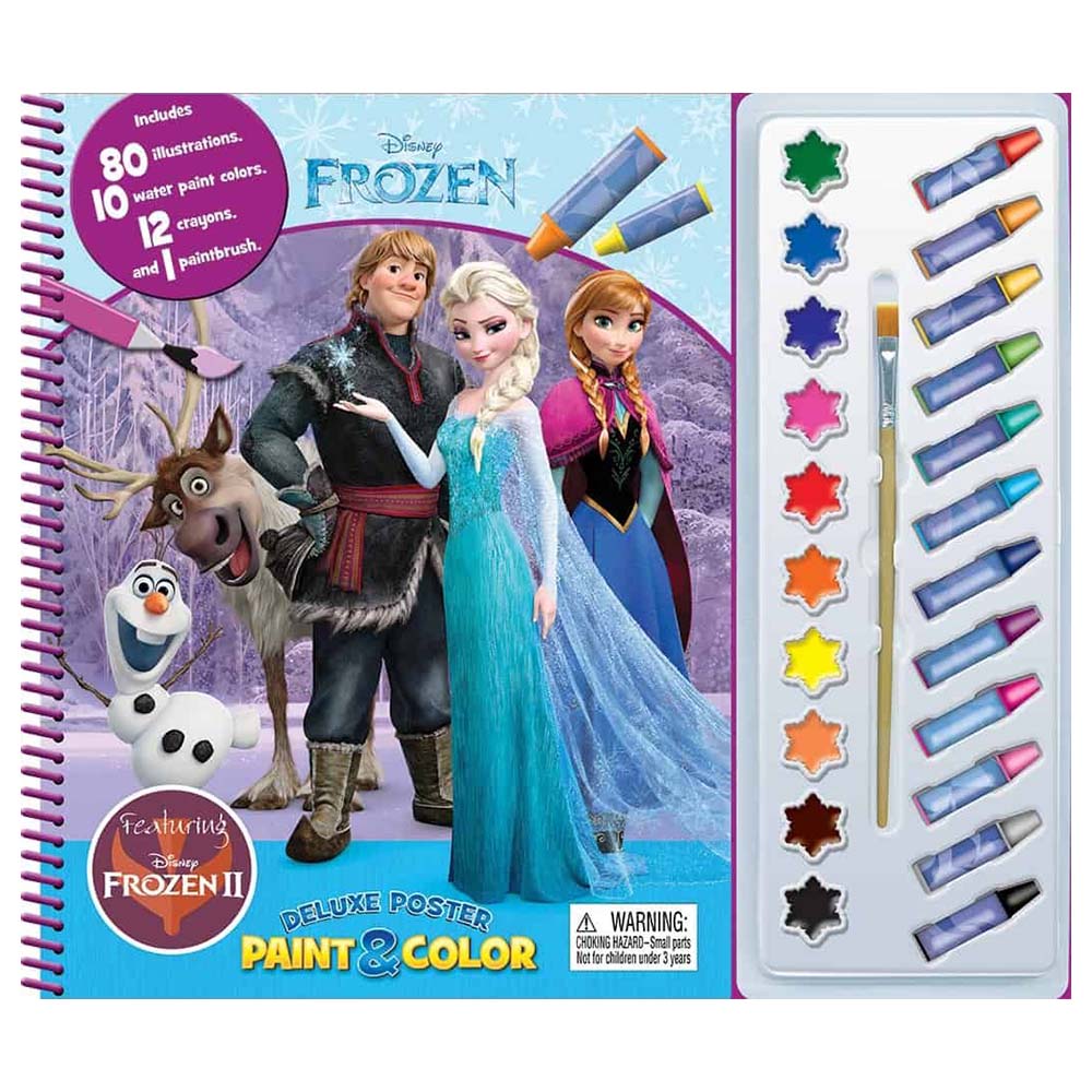Buy Disney Frozen Deluxe Poster Paint & Color in Oman | Mumzworld