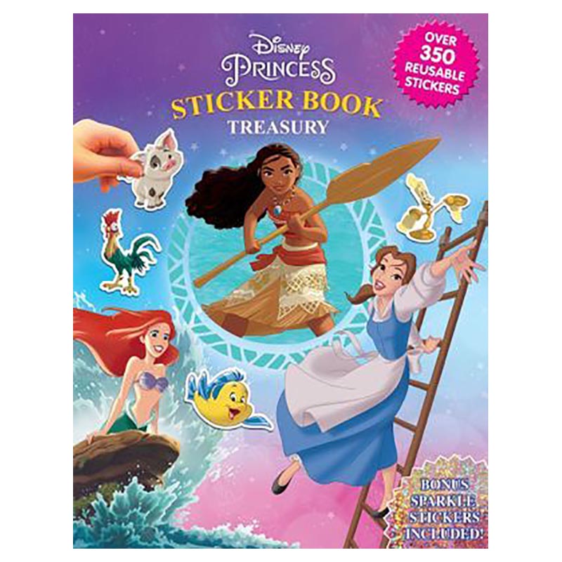 Buy Disney Princess Sticker Book Treasury 2020 in KSA | Mumzworld
