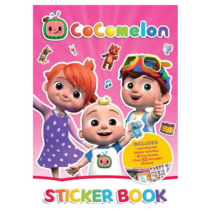 Buy Cocomelon - Sticker Activity Fun Book For Toddler in UAE | Mumzworld