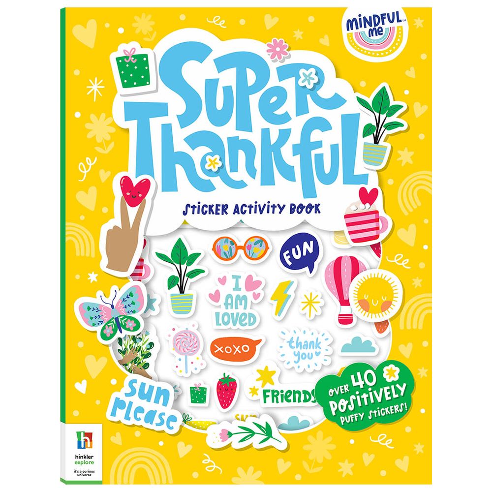 Buy Mindful Me Super Thankful Sticker Activity Book in UAE | Mumzworld