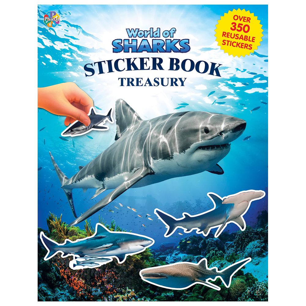 Buy Sharks Sticker Book Treasury in KSA | Mumzworld