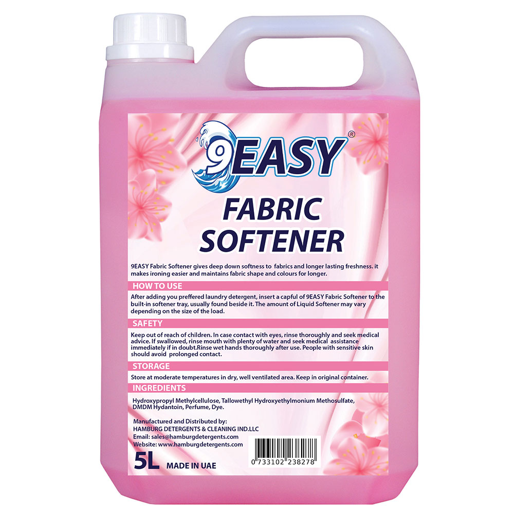 Buy 9EASY Fabric Softener Pink 5L Online | Mumzworld
