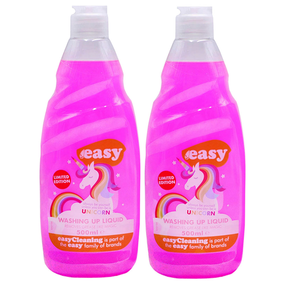 Buy Easy - Washing Up Liquid Unicorn 500ml - Pack Of 2 at The ...