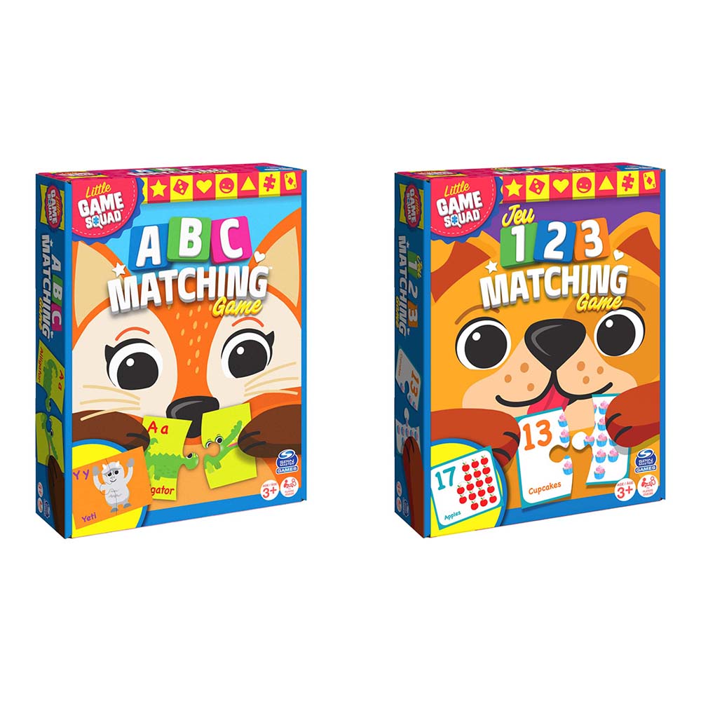 Spin Master - ABC & 123 Matching Game - Buy at Best Price from Mumzworld