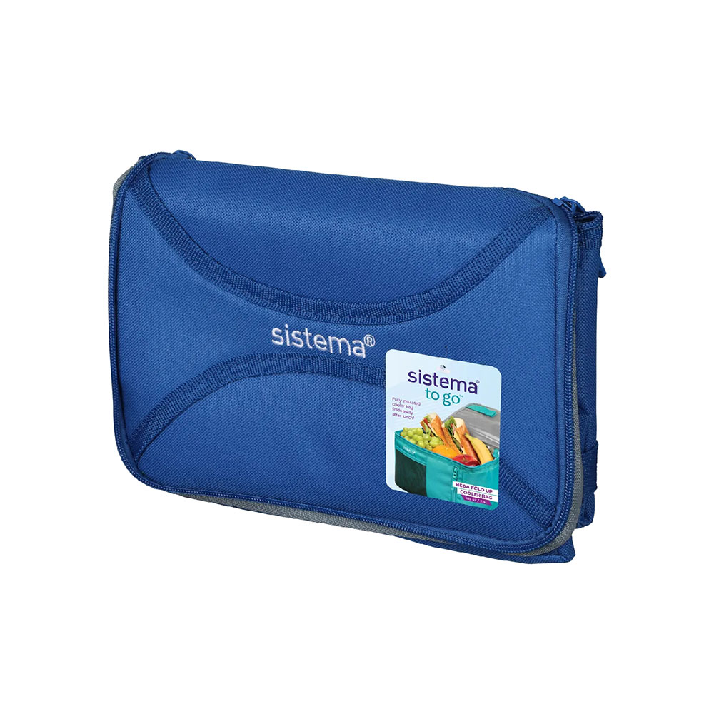 Buy Sistema - Mega Fold Up Cooler Bag - Blue in UAE | Mumzworld