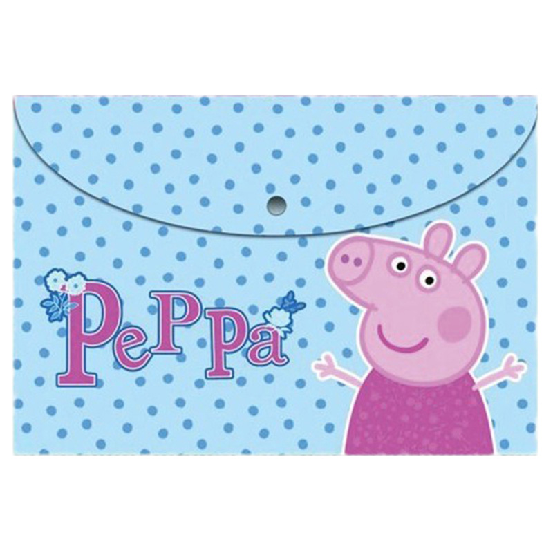 Buy Diakakis - Folder With Button A4 Peppa Pig in UAE | Mumzworld