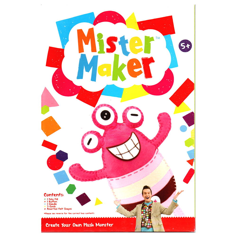 Pms Mister Maker Create Your Own Plush Monster | Buy at Best Price from ...