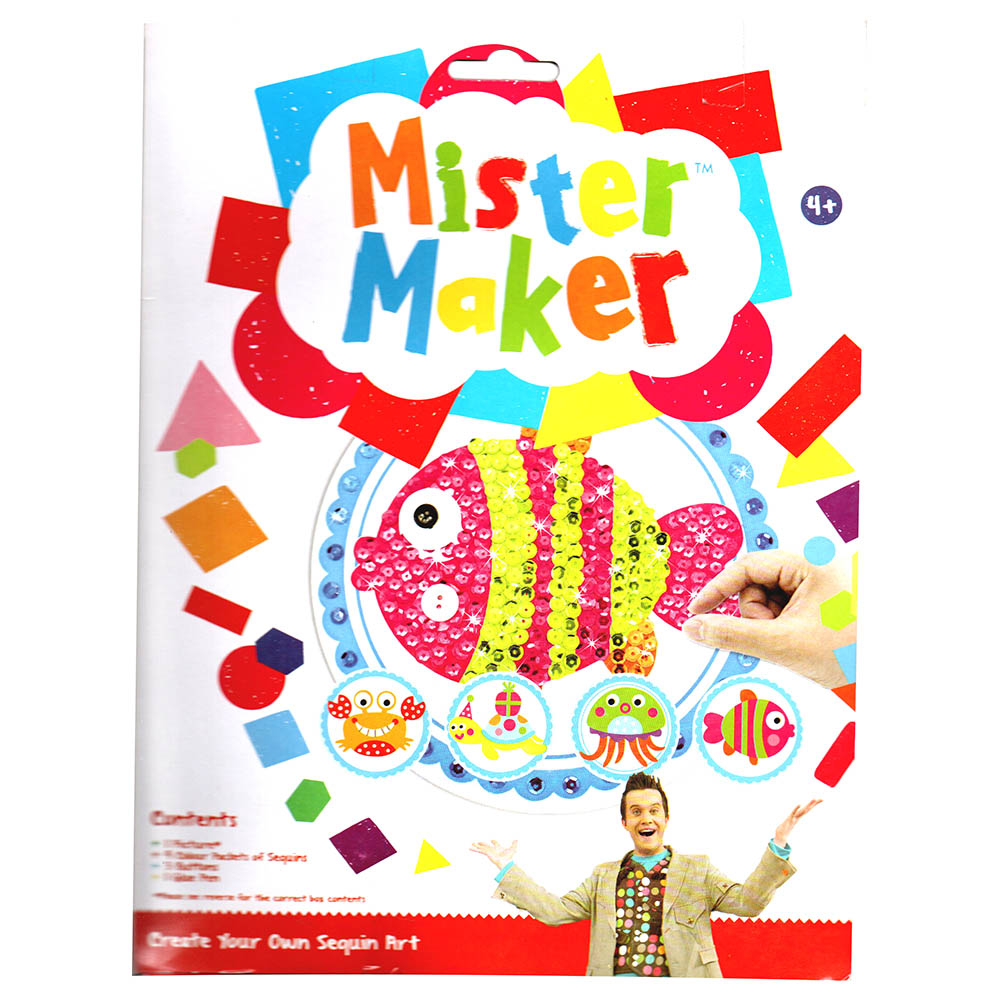 Buy Pms Mister Maker Create Your Own Sequin Art - Sea Animal in UAE ...