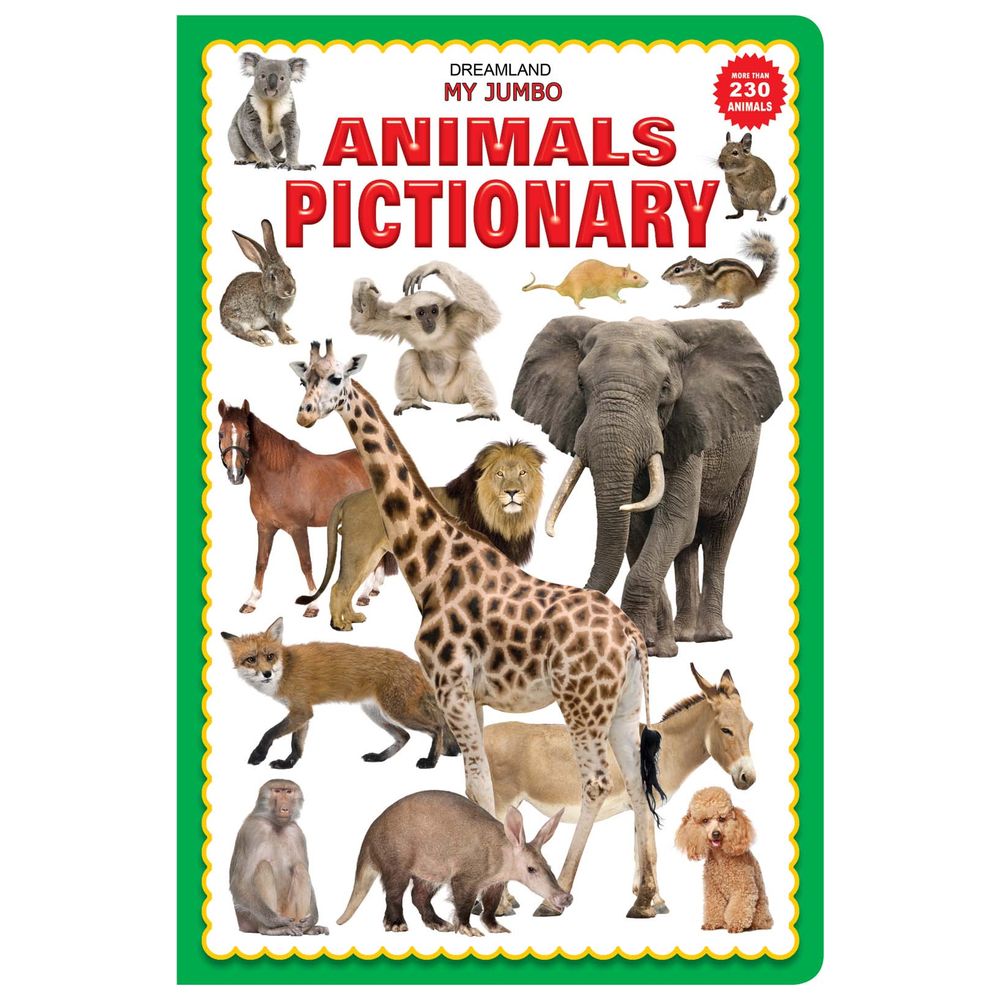 Buy My Jumbo Animals Pictionary in UAE | Mumzworld