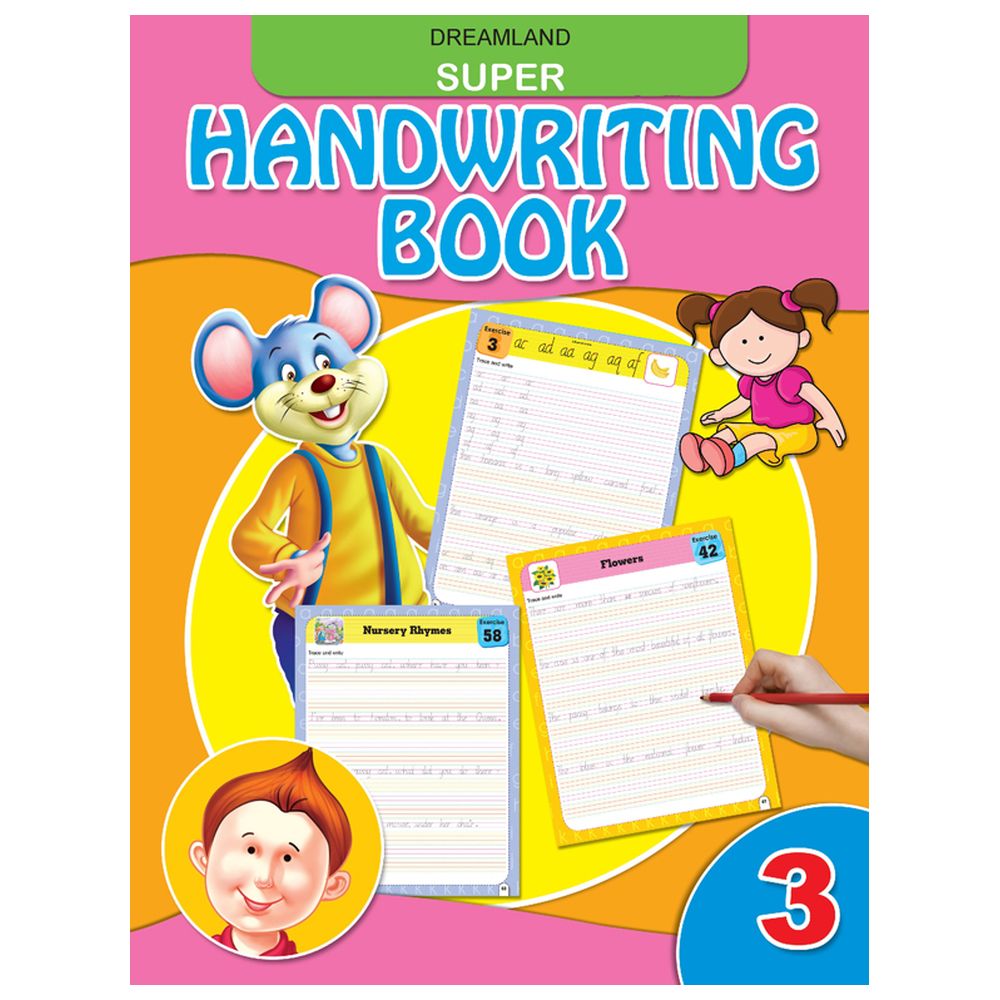Buy Super Handwriting Book - 3 in UAE | Mumzworld