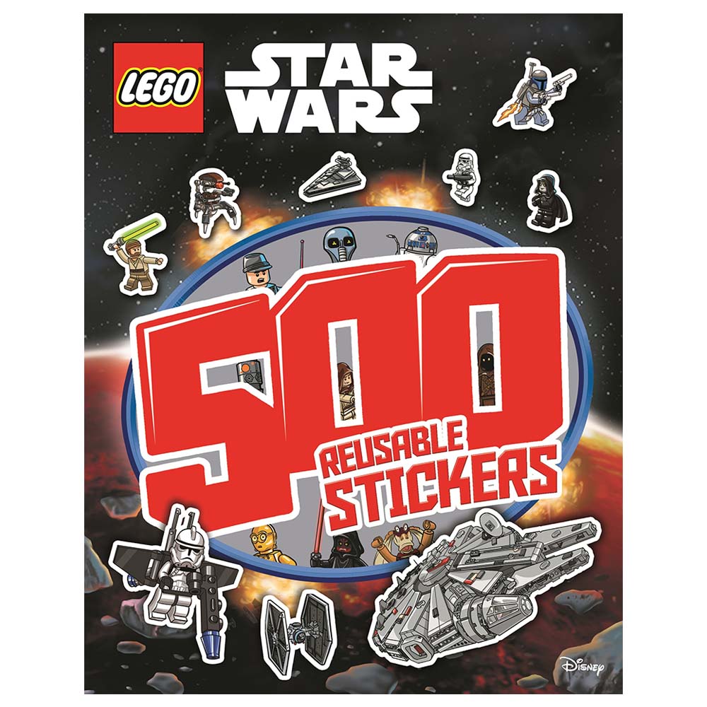 Lego - Star Wars 500 Reusable Stickers | Buy at Best Price from Mumzworld