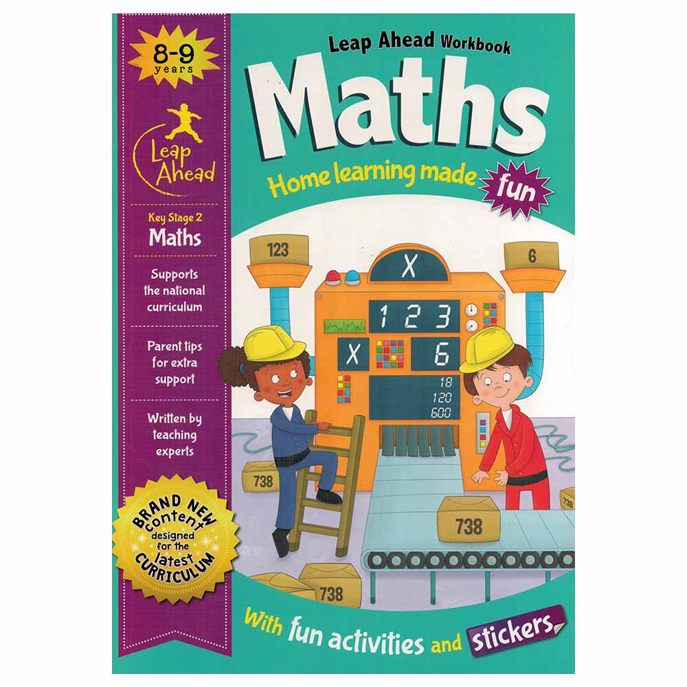 Buy Leap Ahead Workbook Exp Leap Ahead: 8-9 Years Maths in UAE | Mumzworld