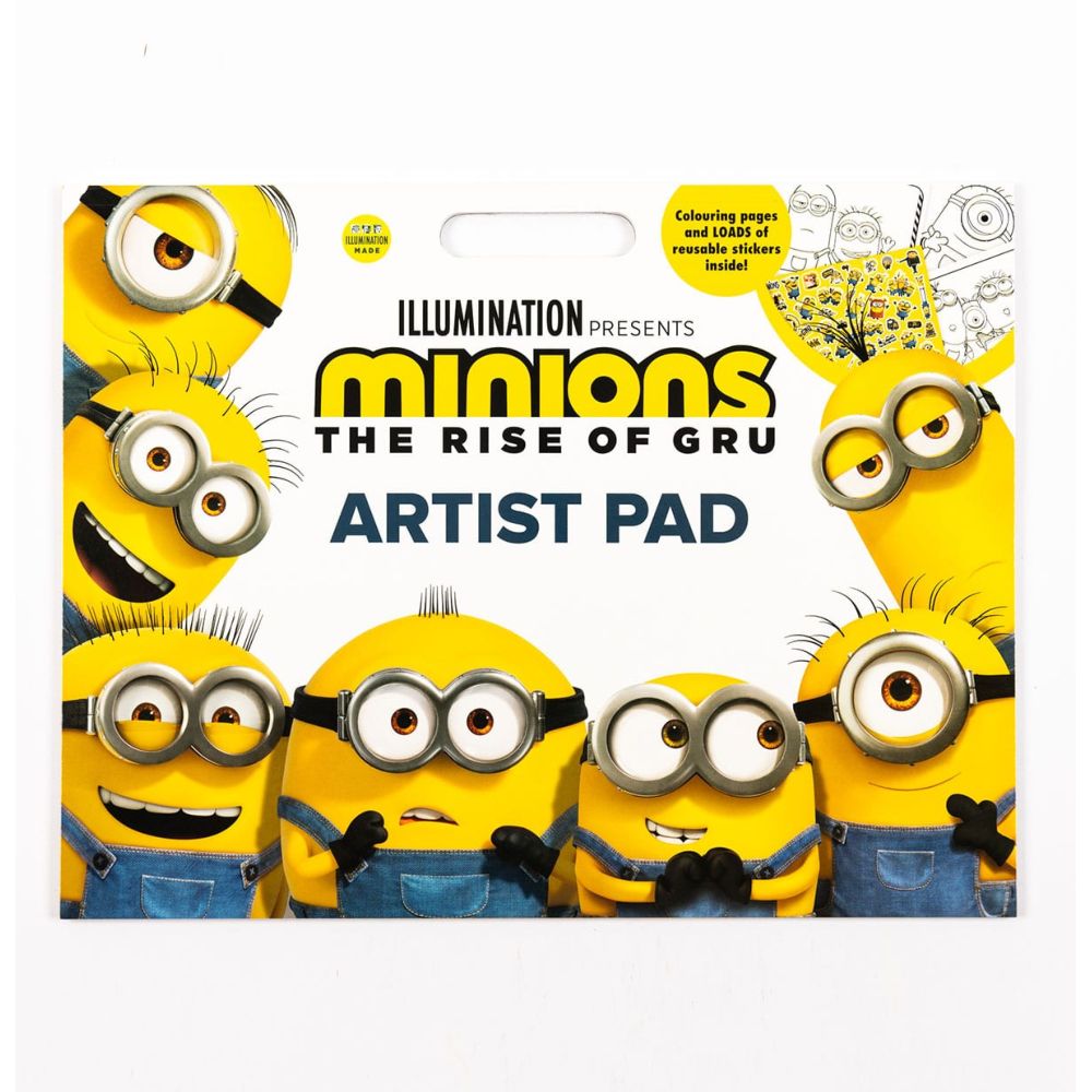 Buy Minions The Rise Of Gru Artist Pad in UAE | Mumzworld