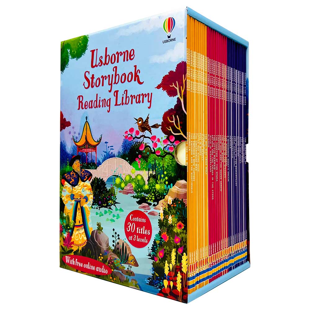 Buy Usborne Storybook Reading Library Box Set of 30 Books in UAE ...