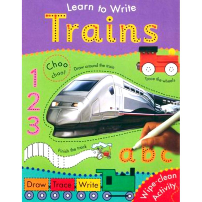 Learn To Write - Trains | Buy at Best Price from Mumzworld