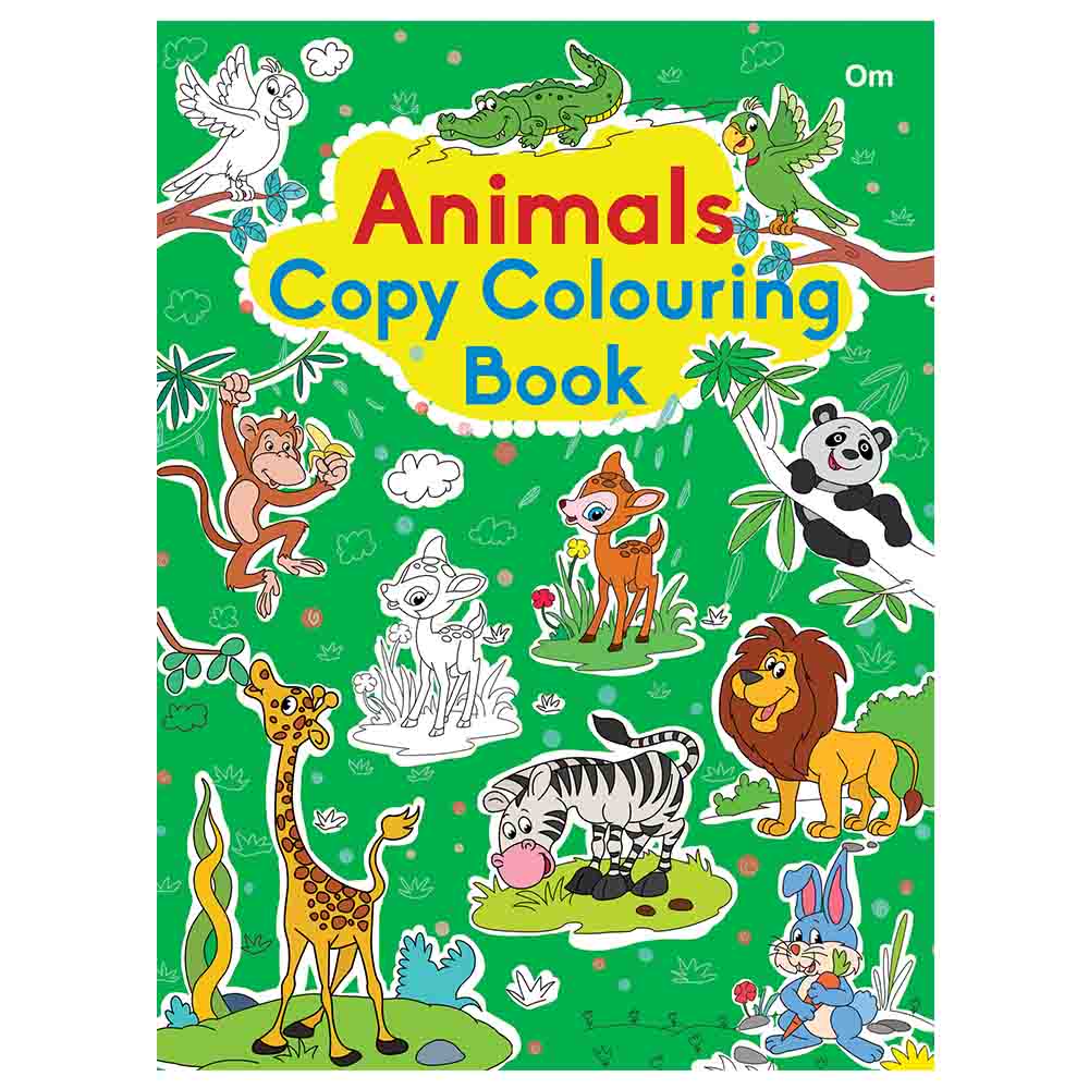 Buy Animals Copy Colouring Books in UAE | Mumzworld