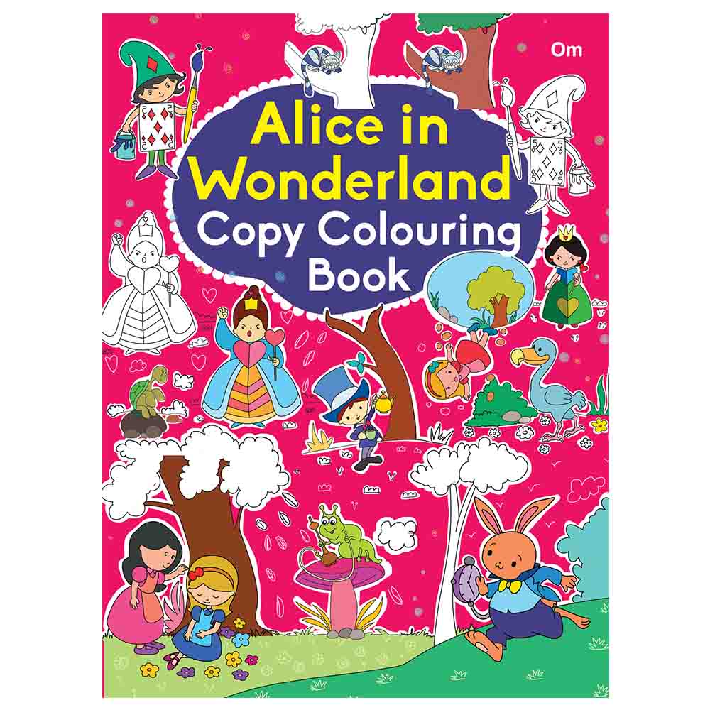 Buy Alice In Wonderland Copy Colouring Book in UAE | Mumzworld