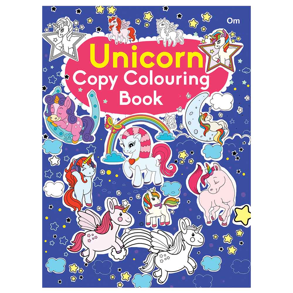 Buy Unicorn Copy Colouring Book in UAE | Mumzworld