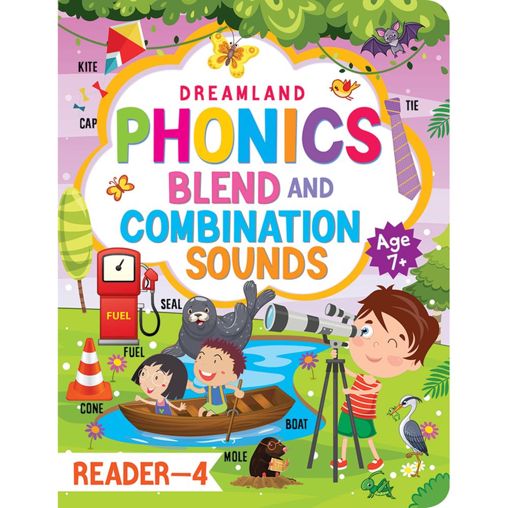 Buy Phonics Reader Book - 4 - Blends & Combination Sounds in UAE ...