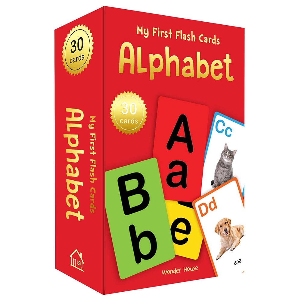 Buy Wonder House My First Flash Cards - Alphabet in UAE | Mumzworld