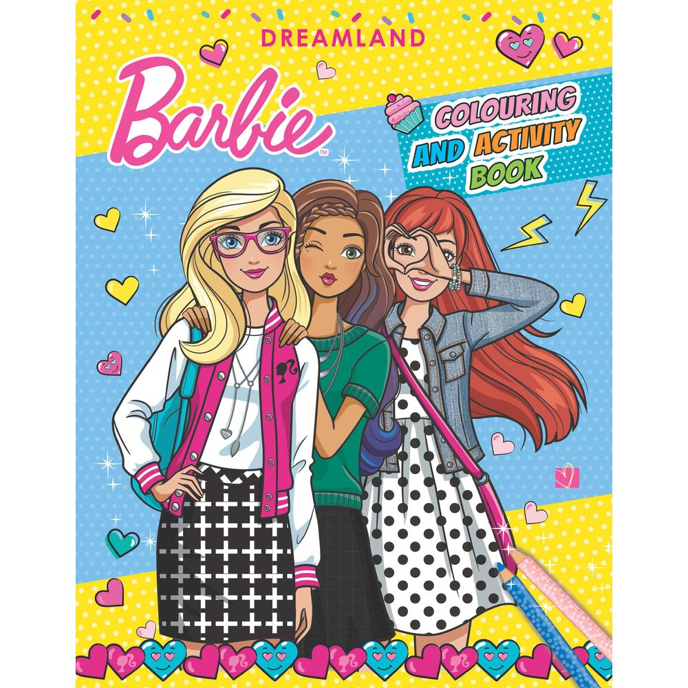Buy Barbie Colouring And Activity Book in UAE | Mumzworld