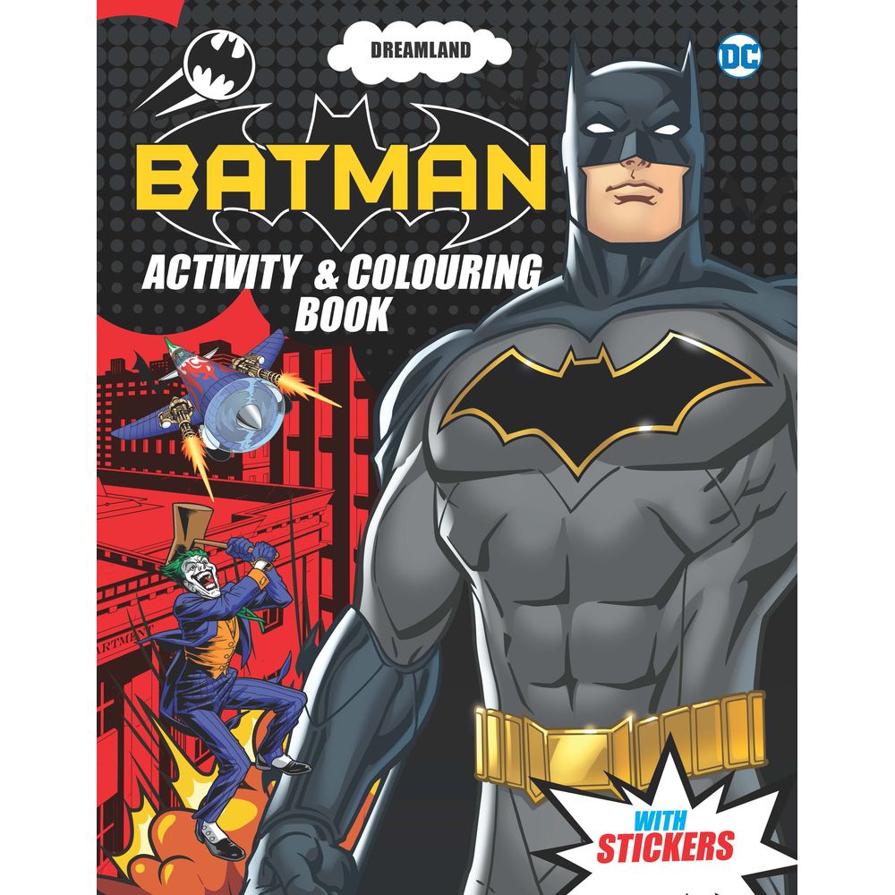 Buy Batman Activity & Colouring Book at The Affordable Price - Mumzworld