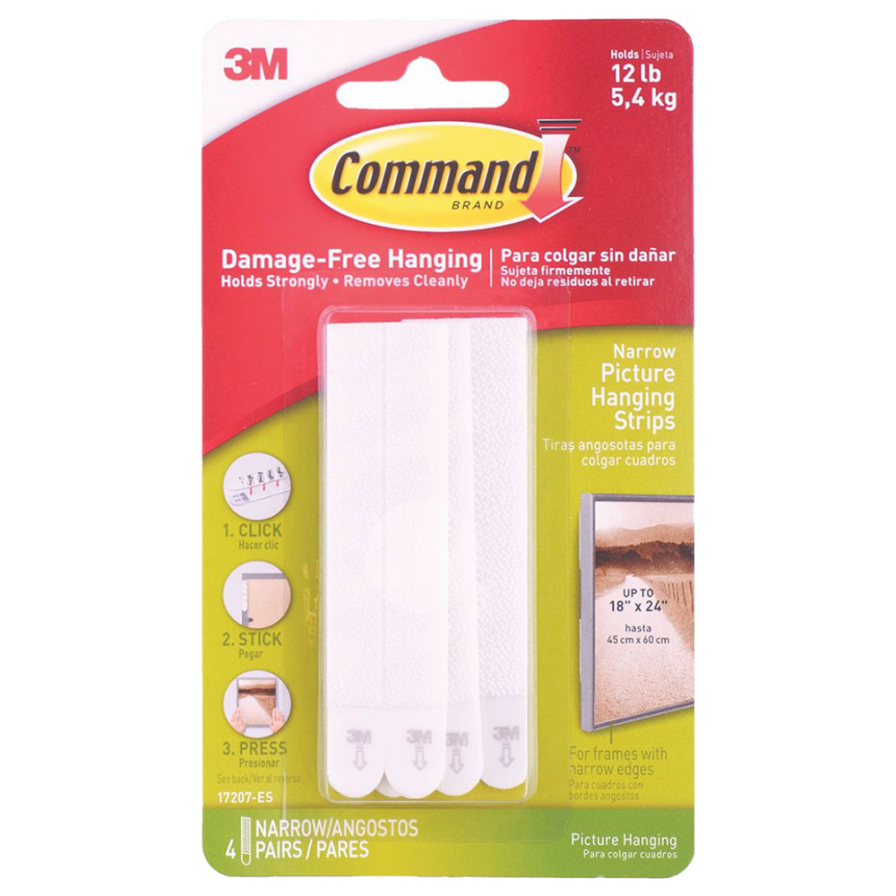 Command - LarGe WHiTe Picture Hanging Strip | Buy at Best Price from ...