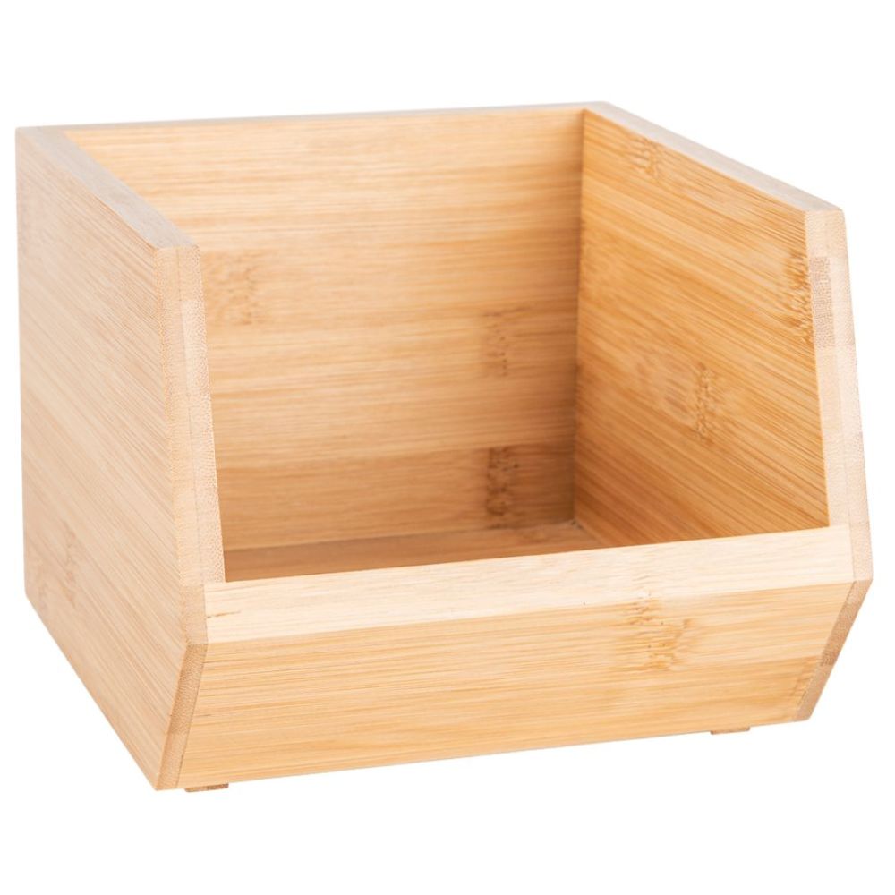Buy Little Storage - Bamboo Stackable Organizer Small in UAE | Mumzworld