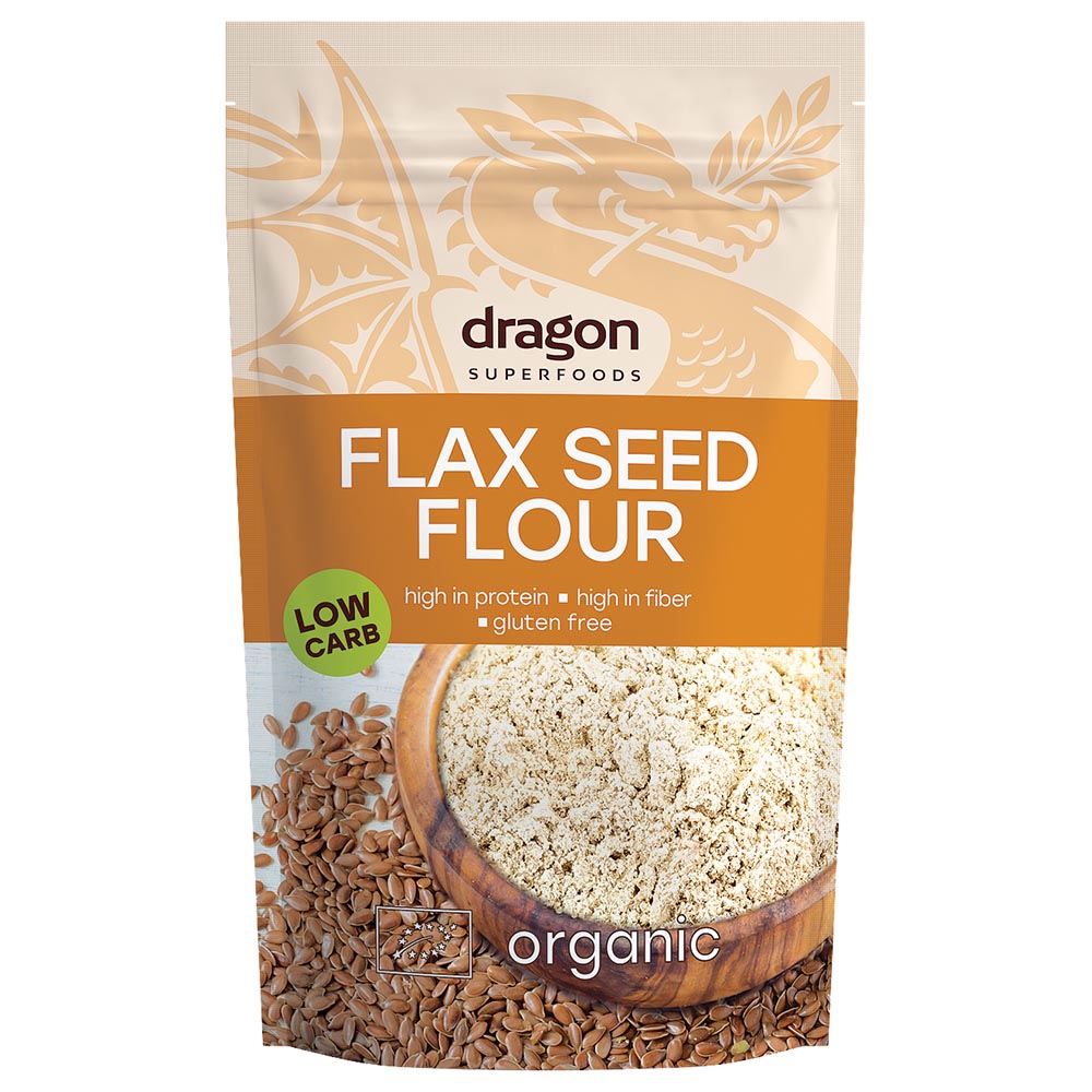 Buy Dragon Superfoods - Flax Seeds Flour - 200G in UAE | Mumzworld